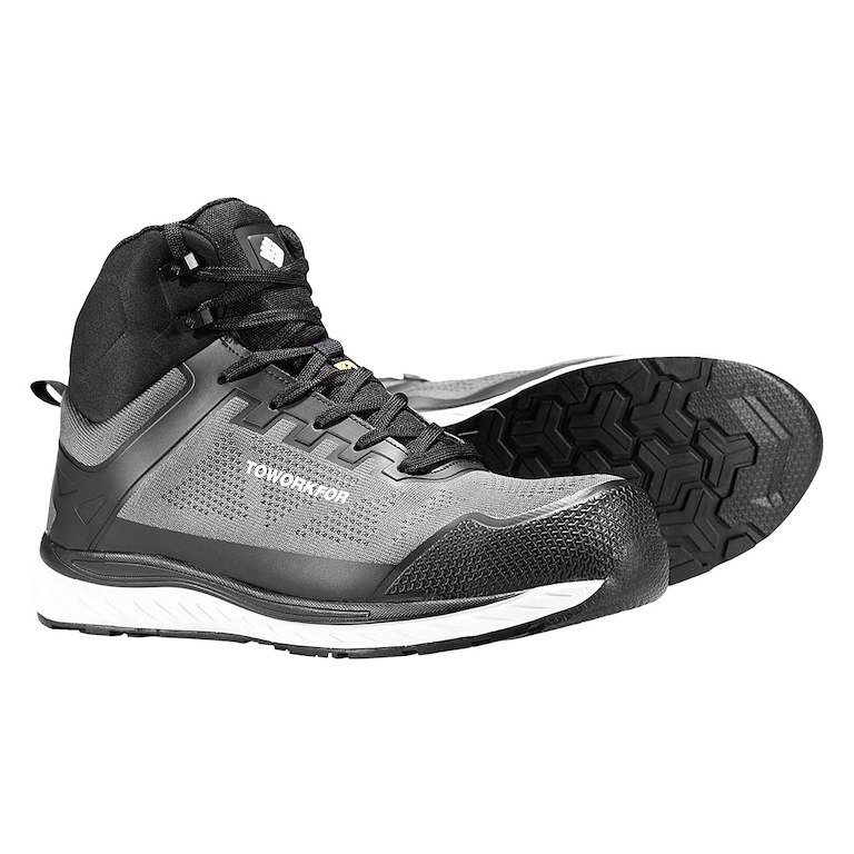 SUPER SET BOOT GREY – Duboke zaštitne cipele sa ESD funkcijom S1P SRC
