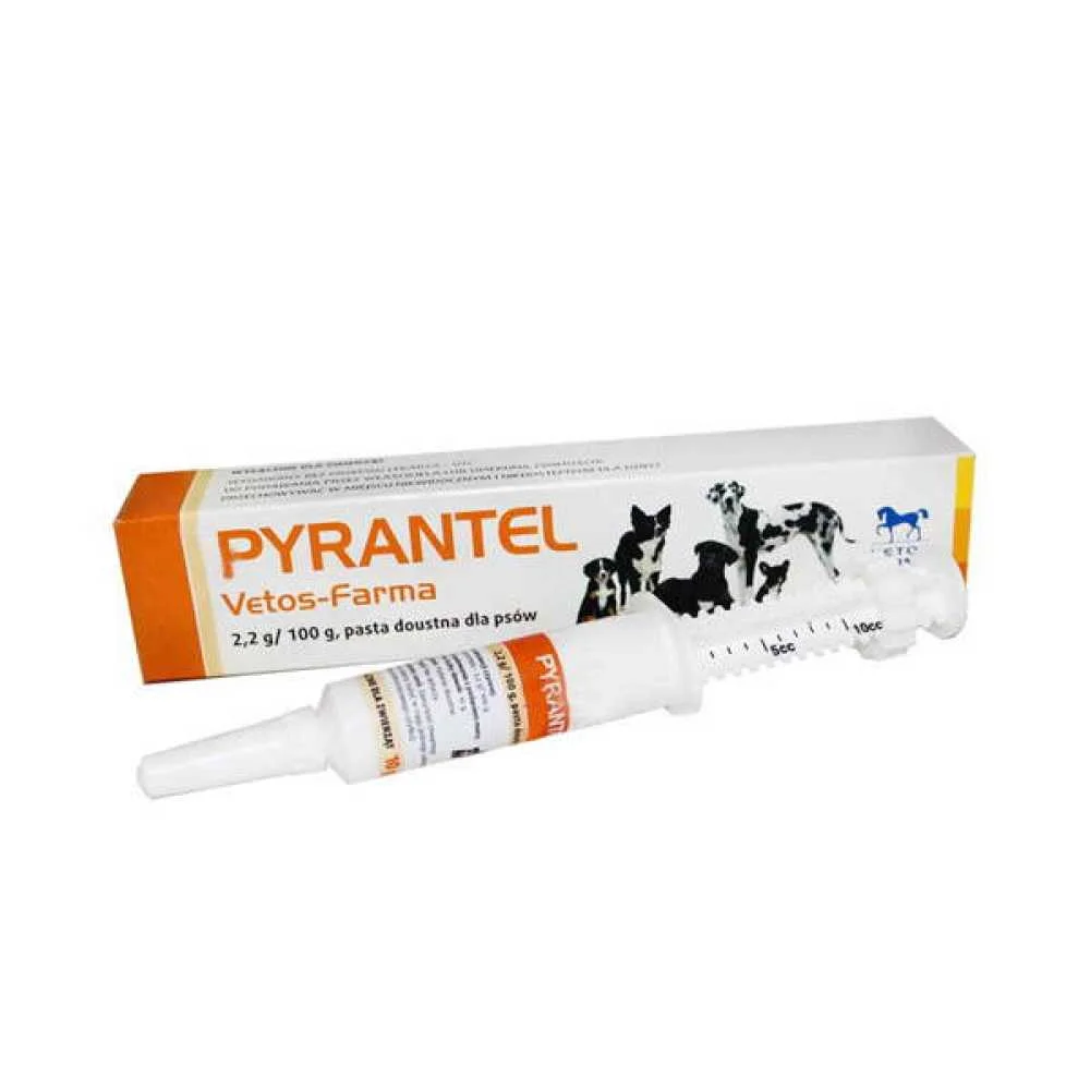 Pyrantel antiparazitska pasta za pse 10g