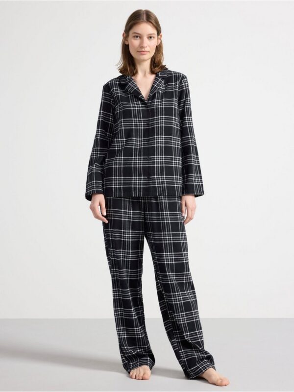 Pidzama donji deo – 100% pamuk – Pyjama trousers in flannel