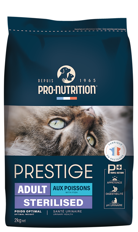 Pro Nutrition Prestige Cat Adult sterilized riba 2kg