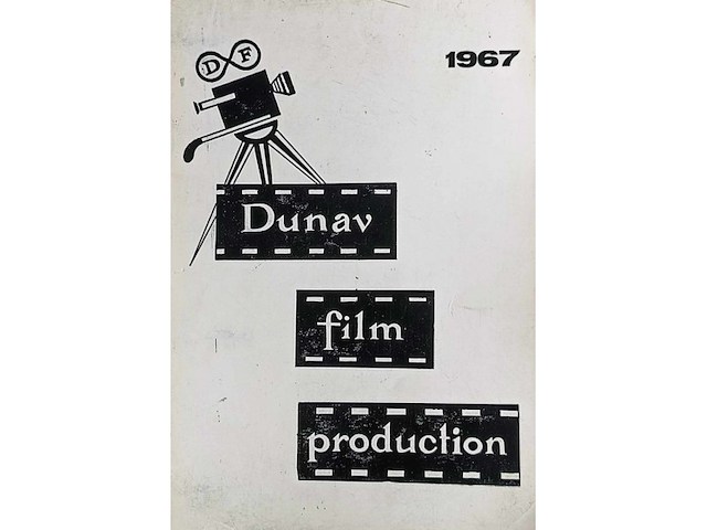 Dunav film production 1967 katalog godišnje proizvodnje