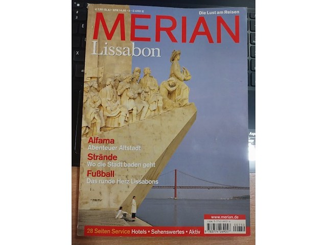 Merian-Lisabon,nemačko izdanje