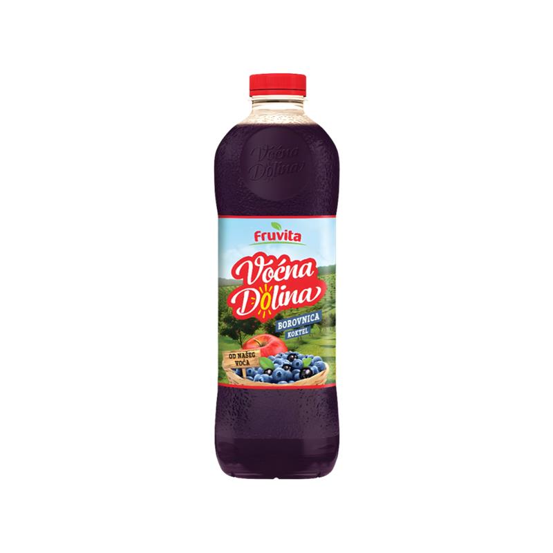 Sok Voćna Dolina Borovnica Koktel 1.5L Fruvita