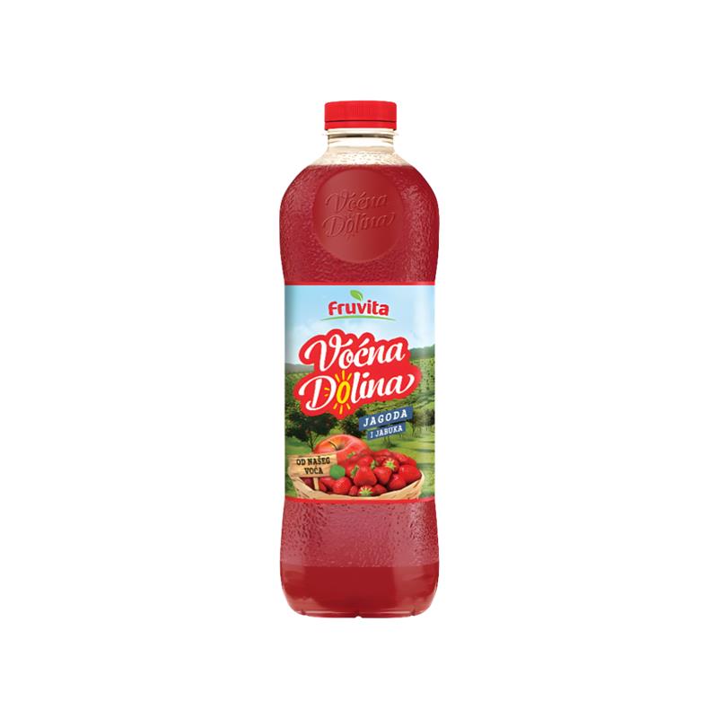 Sok Voćna Dolina Jagoda i Jabuka 1.5L Fruvita