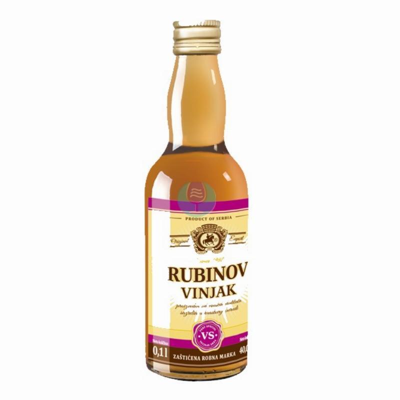 Vinjak 0.1L Rubin