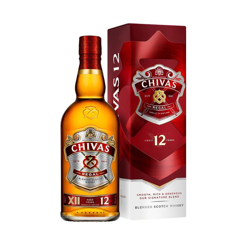 Viski Chivas Regal 12YO TUBE 0,7L