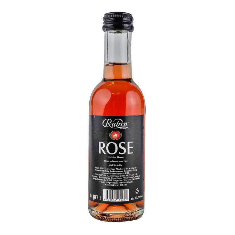 Roze 0,187L/20 Rubin VINO.