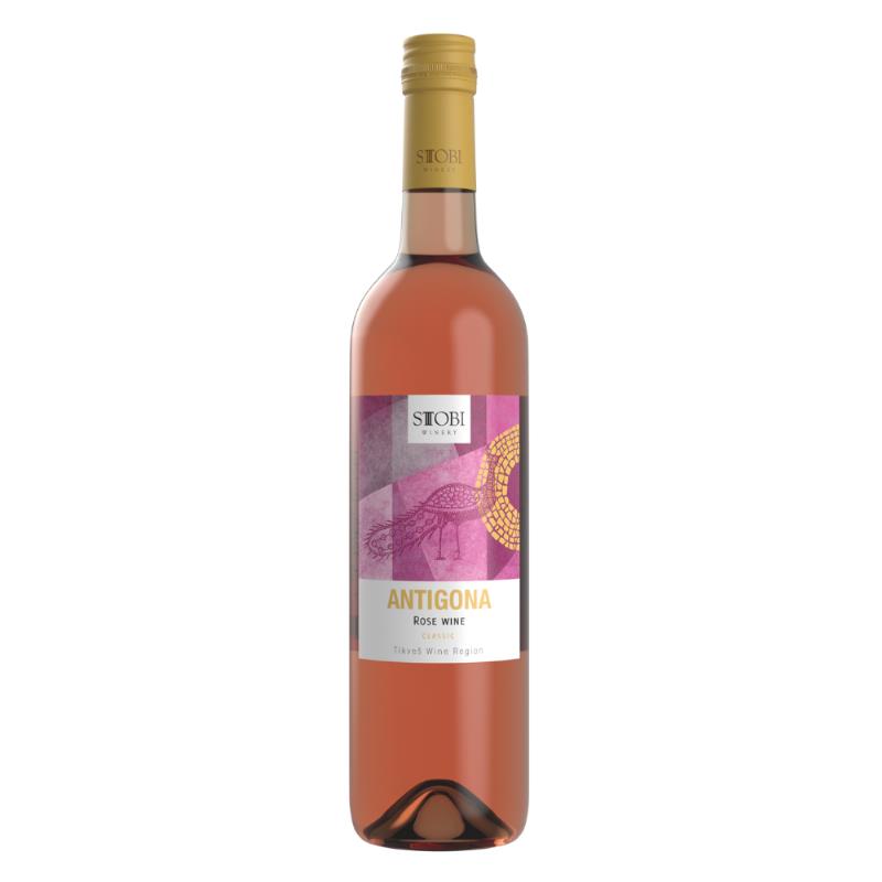 Vino Antigona Rose Classic 0,75L Stobi