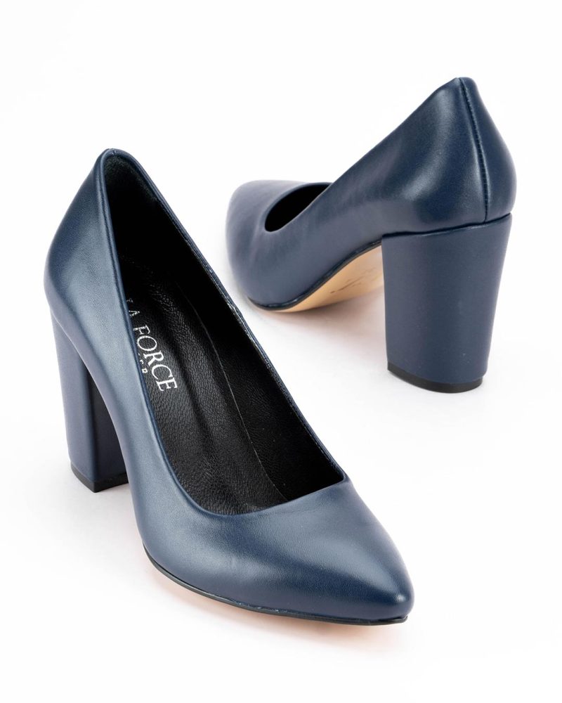 Ženske cipele – Veliki brojevi – CZ-89-056-11-G – Teget