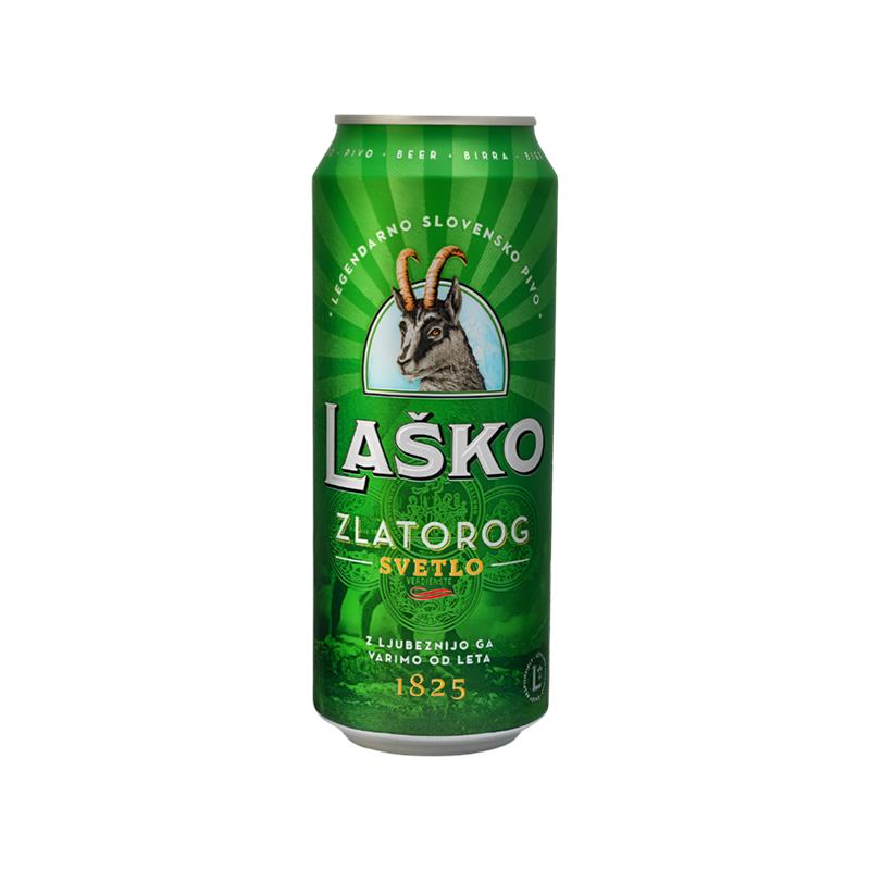 Pivo Laško Zlatorog 0.5L Limenka