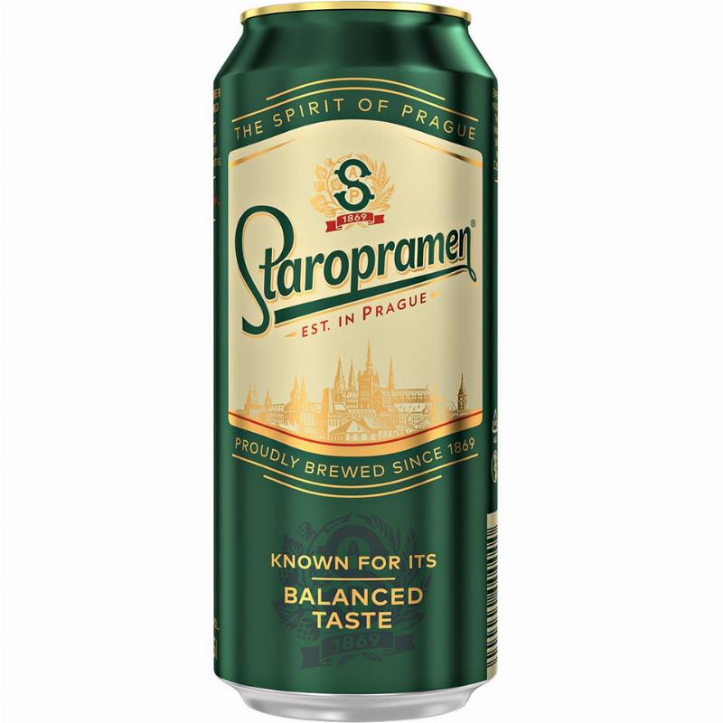 Pivo Staropramen Limenka 4x0.5 Apatin