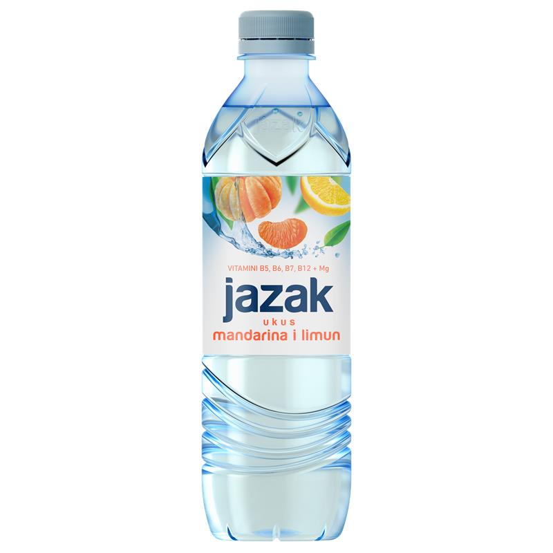 Voda Jazak Vitamin Mandarina Limun 0.5L PET