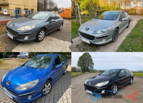 Polovni Delovi Za Peugeot 407 1.6hdi/2.0hdi Kompletan Auto U Delovima