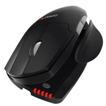 CONTOUR UNIMOUSE WIRELESS GAMING MOUSE - BLACK