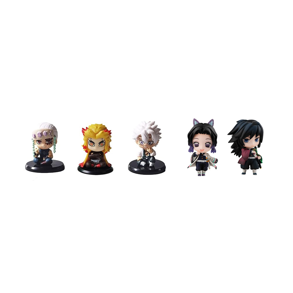 Demon Slayer - Tanjiro & The Hashiras Mascot Set A