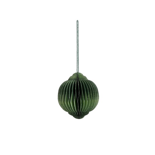 NG dekoracija - HANGING DROP 10cm 1137240 - Dark Green - EDL