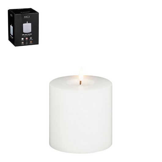 NG dekoracija - LED CANDLE 10cm 1134696 - White - EDL