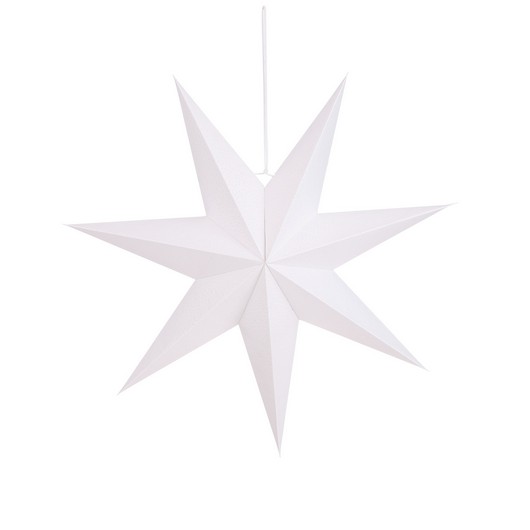 NG dekoracija - HANGING PAPER STAR 60cm 1100395 - White - EDL