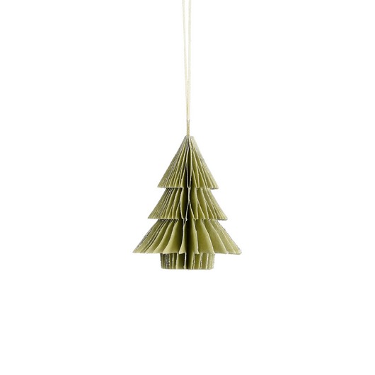 NG dekoracija - HANGING PAPER TREE 10cm 1137187 - Light Green - EDL