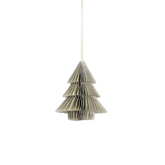 NG dekoracija - HANGING PAPER TREE 10cm 1137191 - Light Grey - EDL