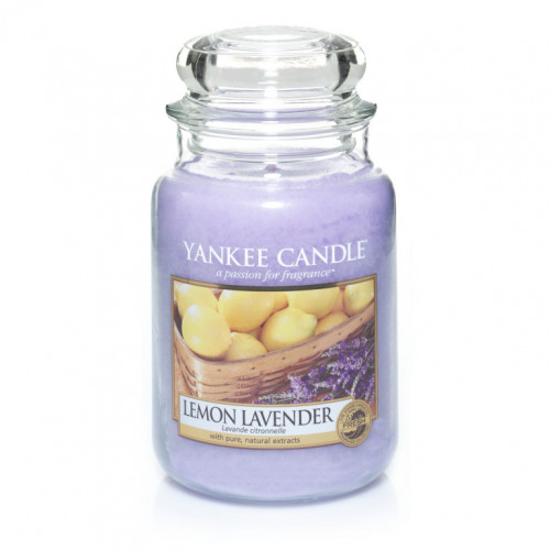 Lemon Lavender - Yankee Candle mirisna sveća L (limun i lavanda)