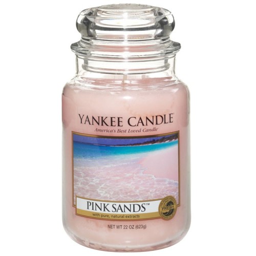 Pink Sands - Yankee Candle mirisna sveća L (citrusi, cveće i vanila)