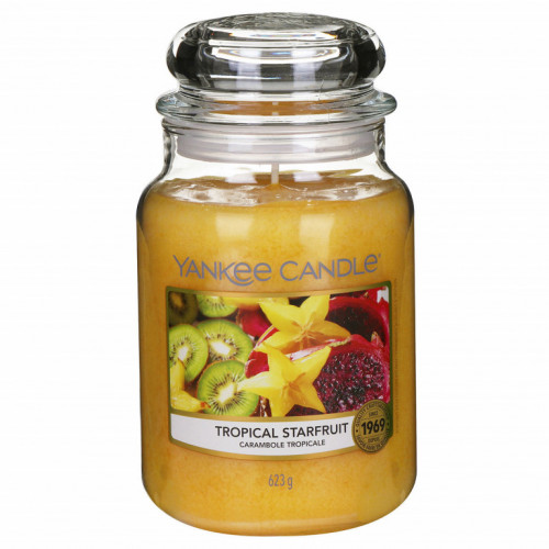 Tropical Starfruit - Yankee Candle mirisna sveća L (tropsko cveće i voće)