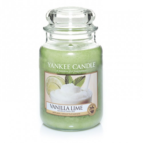 Vanilla Lime - Yankee Candle mirisna sveća L (vanila i limeta)