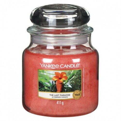 The Last Paradise - Yankee Candle mirisna sveća M (jabuke, mimoza, orhideja, mošus)