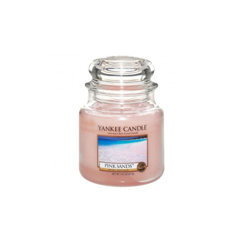 Pink Sands - Yankee Candle mirisna sveća M (citrusi, cveće i vanila)