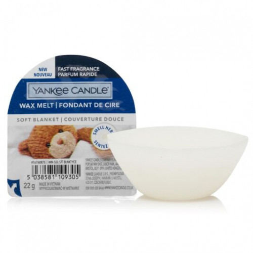 Soft Blanket - Yankee Candle mirisni vosak (citrus i vanila)