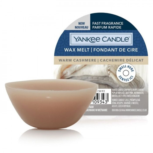 Warm Cashmere - Yankee Candle mirisni vosak (sandalovina, mošus, pačuli, vanila...)