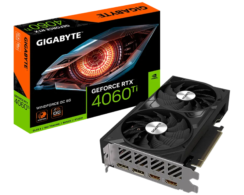 GIGABYTE nVidia GeForce RTX 4060 Ti 8GB 128bit GV-N406TWF2OC-8GD grafička karta