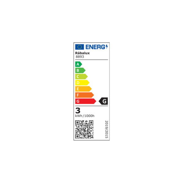 Trento, spoljna zidna lampa LED 3W bela (8893)