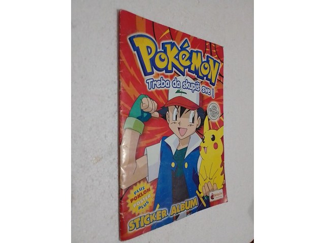 POKÉMON ALBUM SA SLIČICAMA