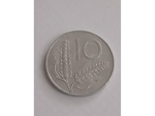 10 Lira 1966.g - Italija -