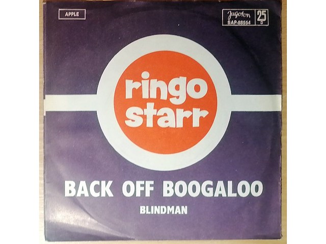 SP RINGO STARR - Back Off Boogalooy (1972) ODLIČNA