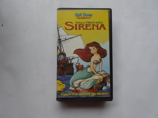VHS - crtani - Mala sirena