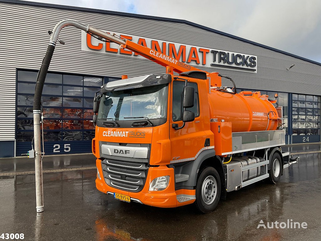 DAF FA CF 370 DHM Combi kolkenzuiger kombinovano vozilo za čišćenje kanalizacije