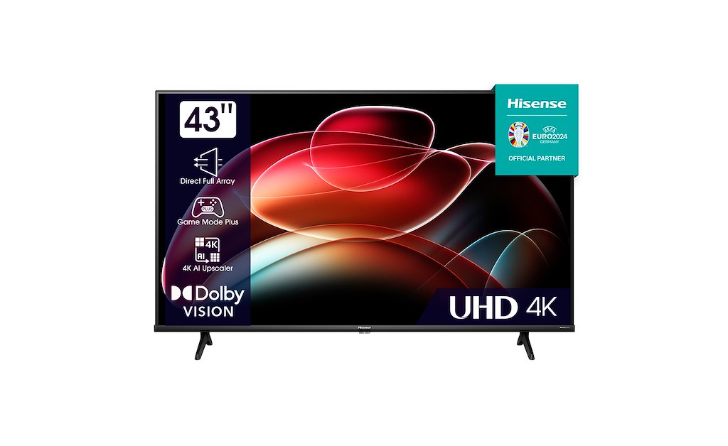 Hisense 43A6K Ultra HD DLED televizor