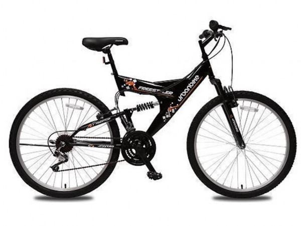 MTB Bicikl Urbanbike Freestyler 26'' crno-narandžasti