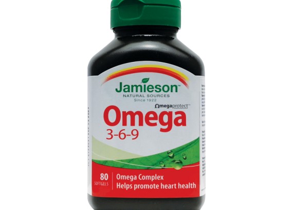 Jamieson Omega 3-6-9 80 softgel kapsula