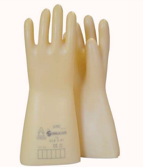 Elektroizolacione rukavice latex klasa 00 - 36cm