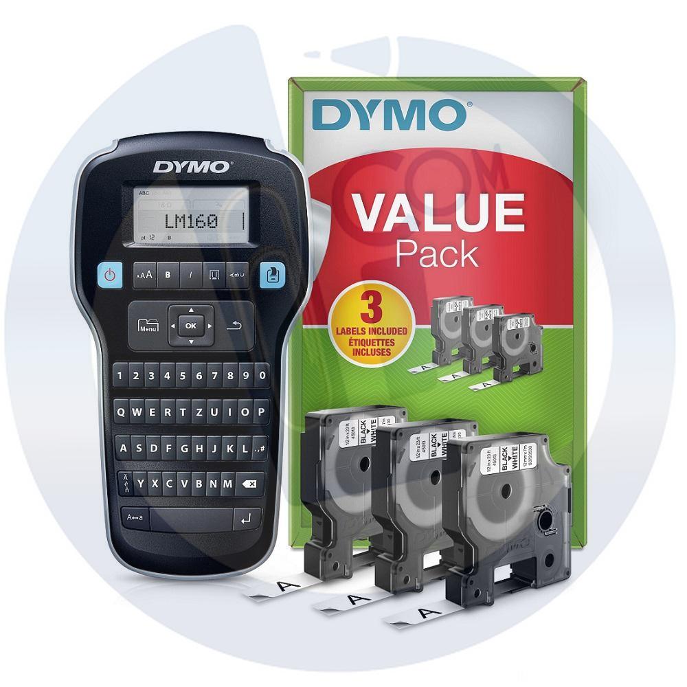 Dymo aparat LM 160 + 3 trake D1 12mm