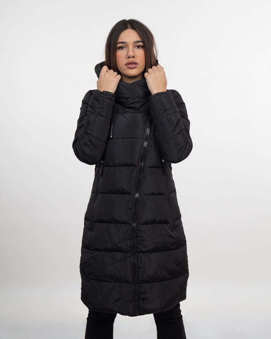 Ženska zimska jakna – Sportska i Casual – FL-1259 – Crna