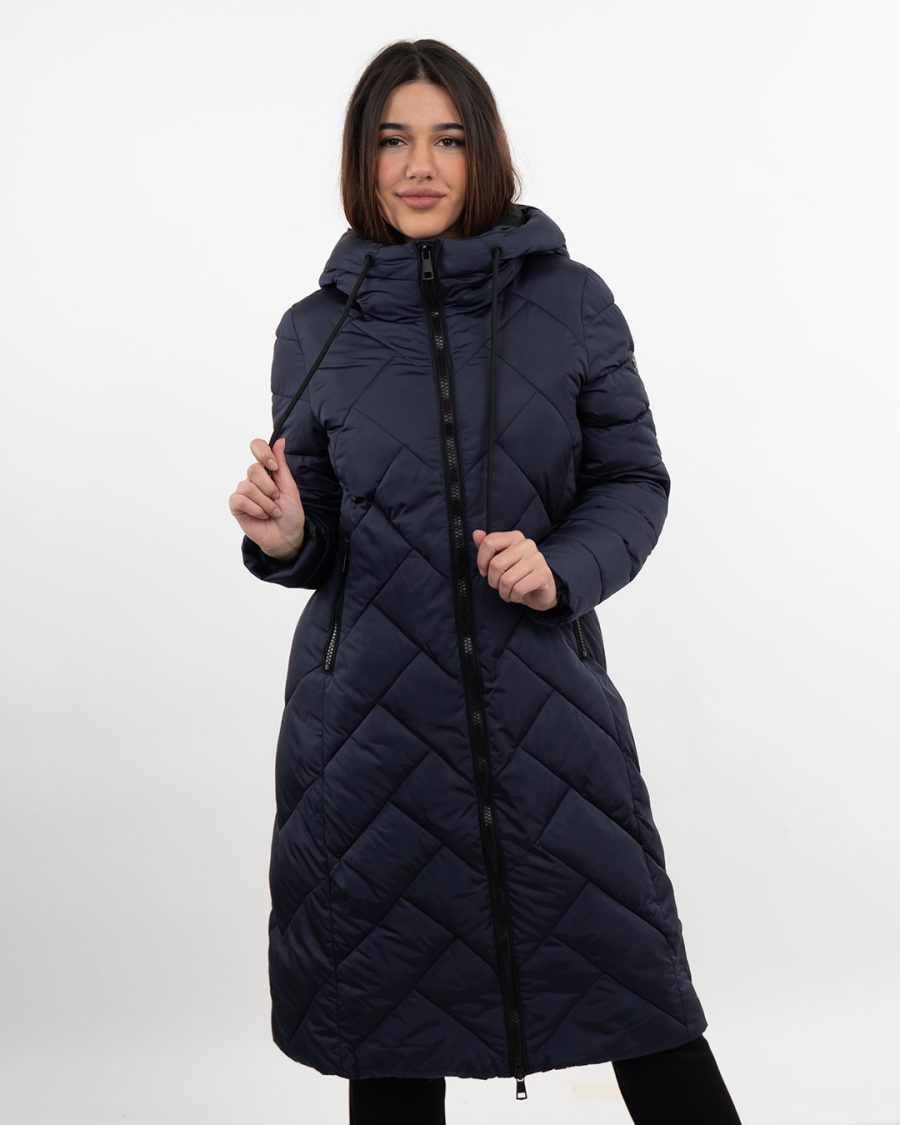 Ženska zimska jakna – Sportska i Casual – FL-2353 – Teget