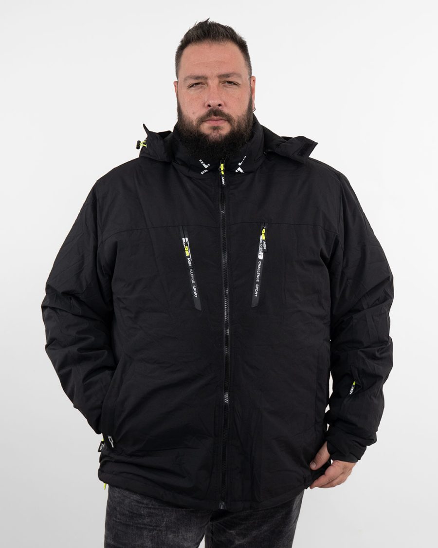 Muška zimska jakna – Sportska i Casual – NT-7672 – Crna