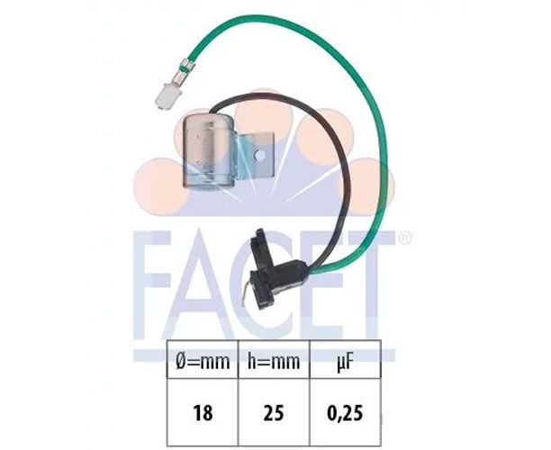 Kondenzator Facet 0.0628 - ZK299 - LVCD182 - XCON89