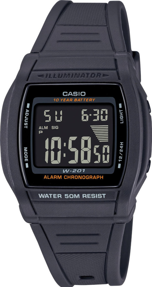 CASIO DIGITALNI W-201-1B