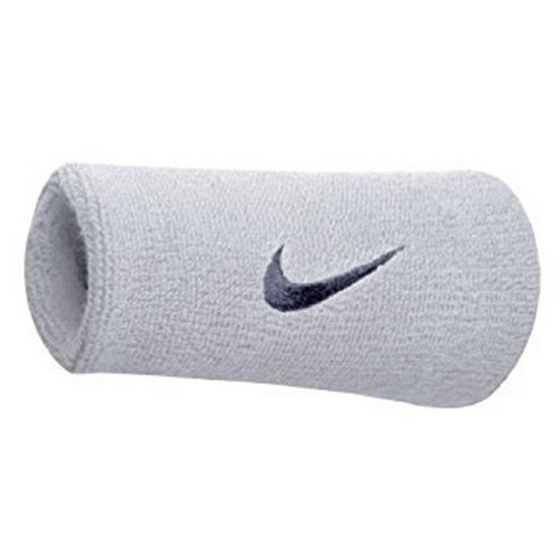 Nike SWOOSH DOUBLEWIDE WRISTBANDS WHITE/